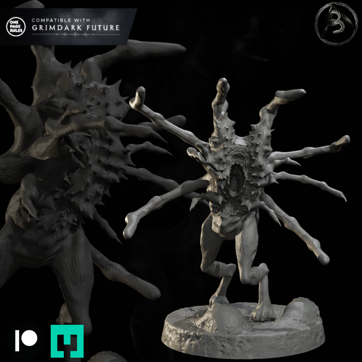 3D Printable The Scourge: DarkenThrall by bLUARt