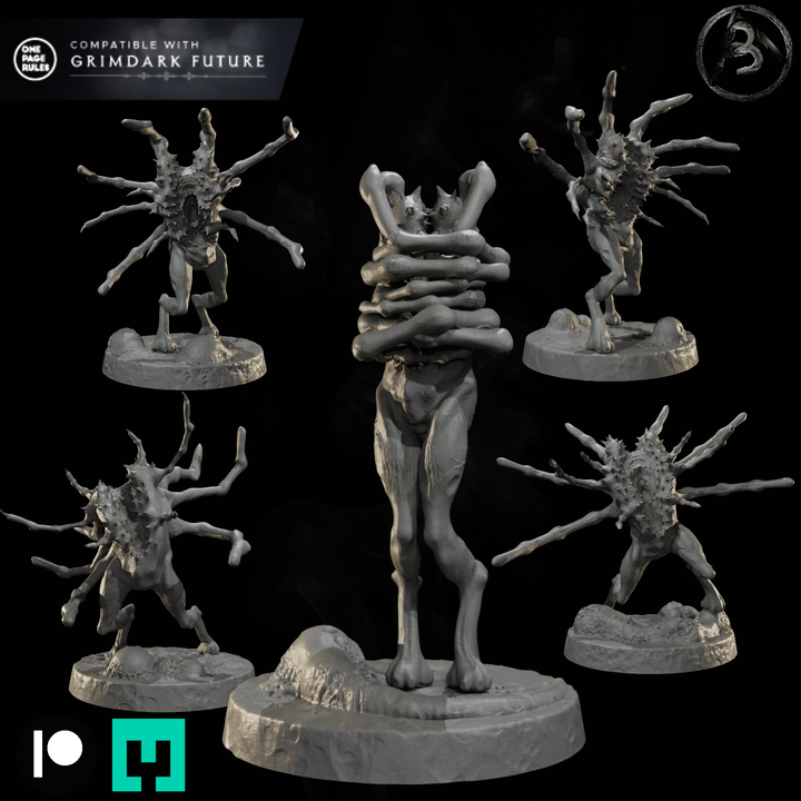3D Printable The Scourge: DarkenThrall by bLUARt
