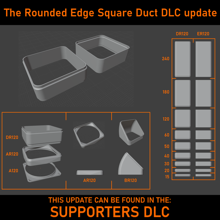 3D Printable PC Cooling Duct System by Adam Freeman