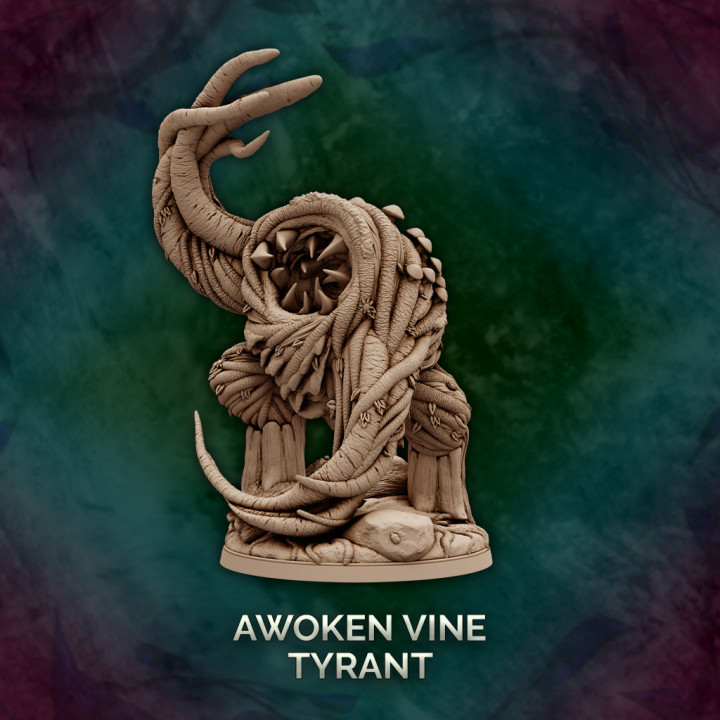 3D Printable Awoken Vine Tyrant by Artificers_Mini