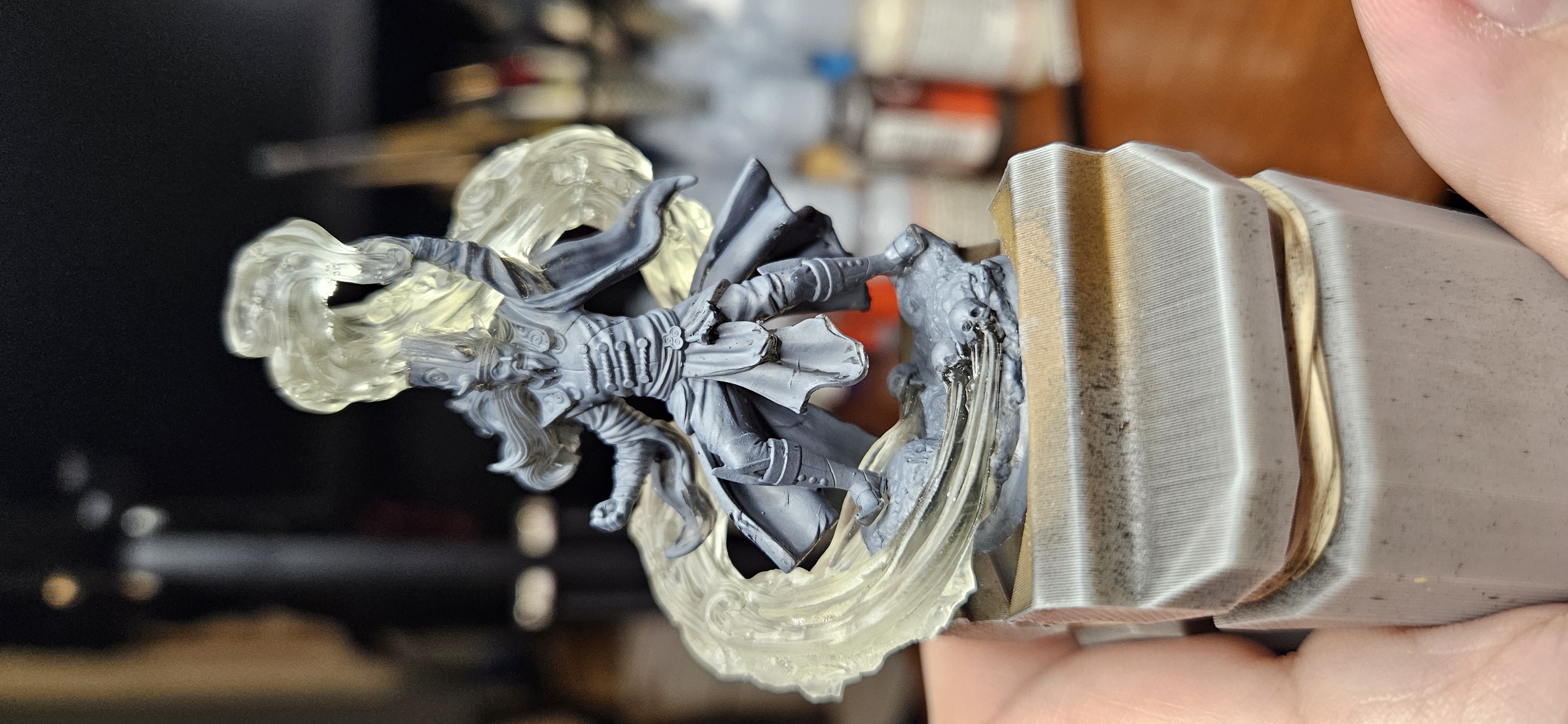 3D Printable Pang Lo, Sorcerer Monk of Death & Void by Flesh of Gods