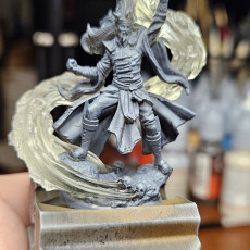 3D Printable Pang Lo, Sorcerer Monk of Death & Void by Flesh of Gods