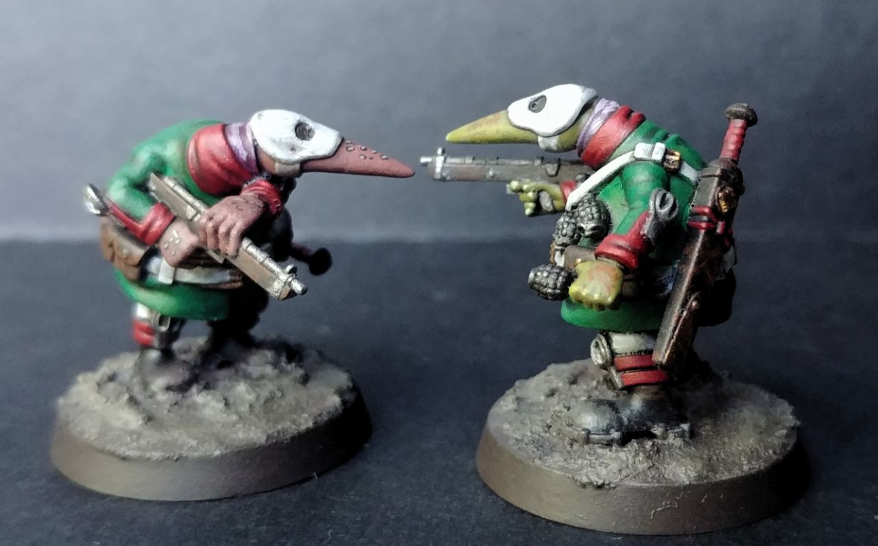 3D Printable Coftyran Trench Raiders 1 by Josh Qualtieri