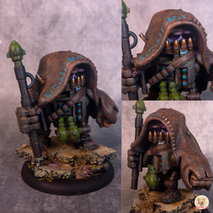 3D Printable WARPOD 'G.A.R.K' Junkers by Flytrap Digital