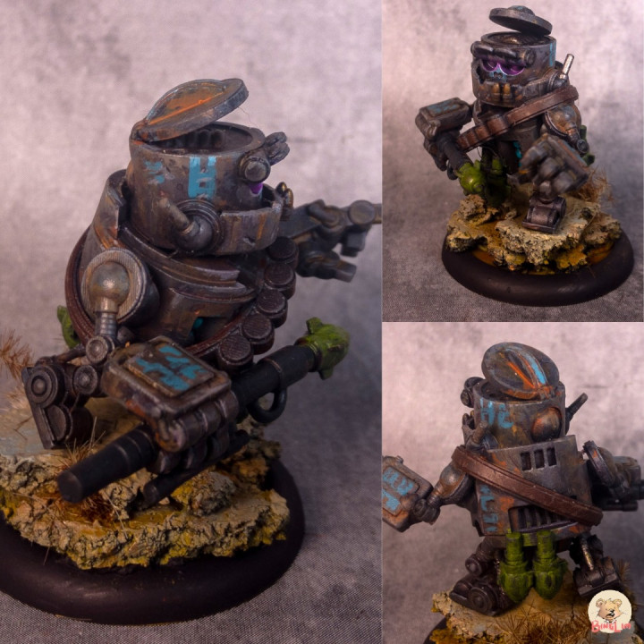 3D Printable WARPOD 'G.A.R.K' Junkers by Flytrap Digital