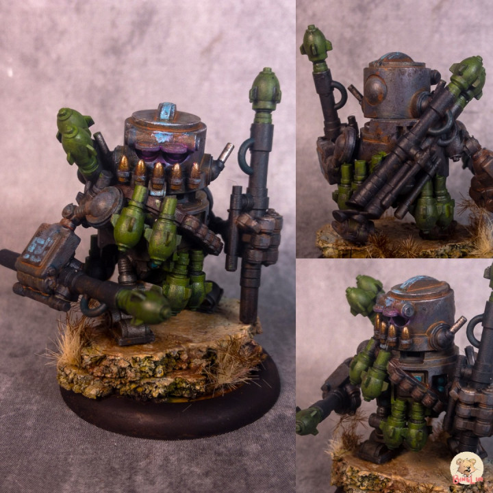 3D Printable WARPOD 'G.A.R.K' Junkers by Flytrap Digital