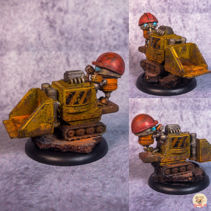 3D Printable WORLD OF WARPOD 'E.L.V's' Enginex by Flytrap Digital