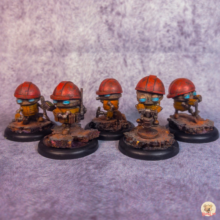 3D Printable WORLD OF WARPOD 'E.L.V's' Enginex by Flytrap Digital