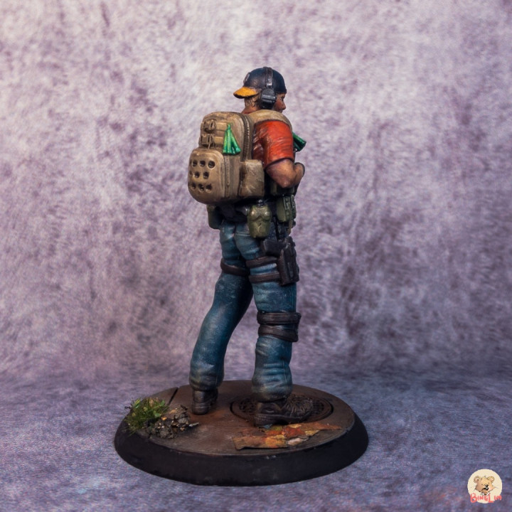 3D Printable GUNSLINGER: 'Team Arachnid' American PMC by Flytrap Digital