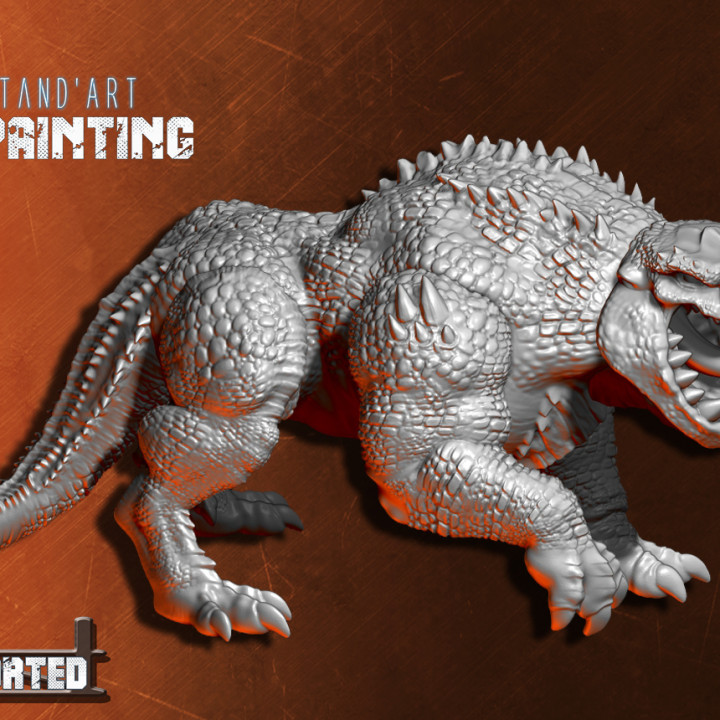 3D Printable Fat Dragon by Stand'Art Painting