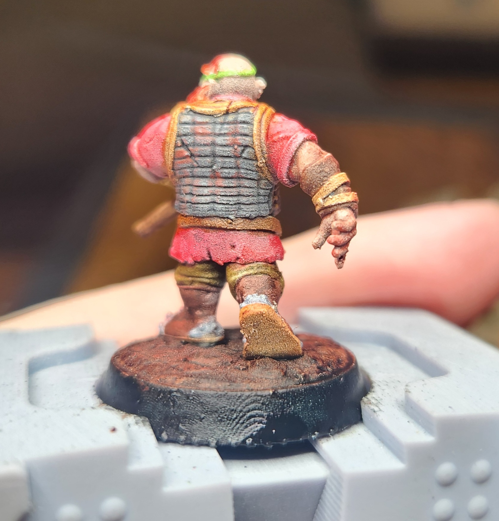 3D Printable Murdock, dwarf bandit by The Lion's Tower Adventurers Guild