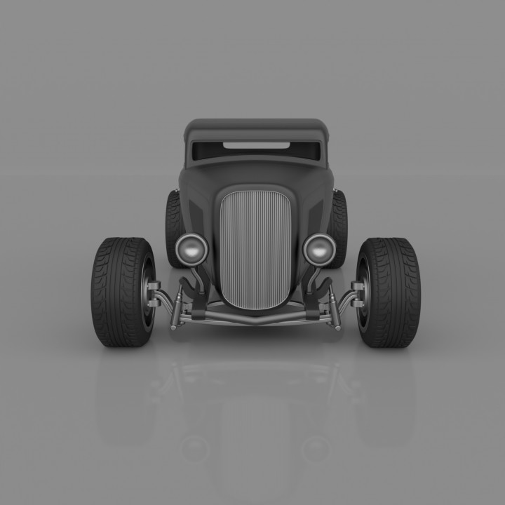 3D Printable 1932 Classic Roadster 3D Printable Model - High-Resolution ...