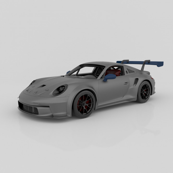3D Printable Racing Car 911 GT3 2021 Motorsport Ready to Print STL ...