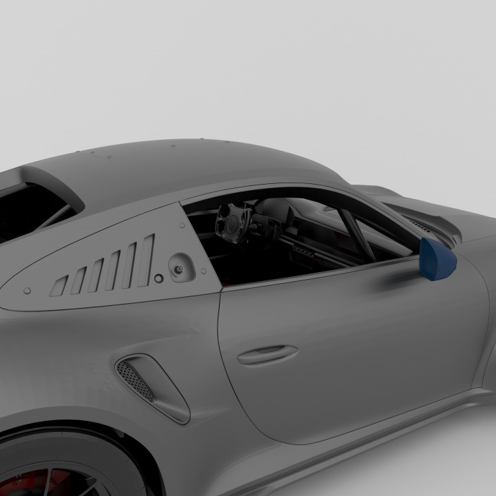 3D Printable Racing Car 911 GT3 2021 Motorsport Ready to Print STL ...
