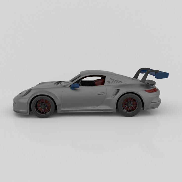 3D Printable Racing Car 911 GT3 2021 Motorsport Ready to Print STL ...