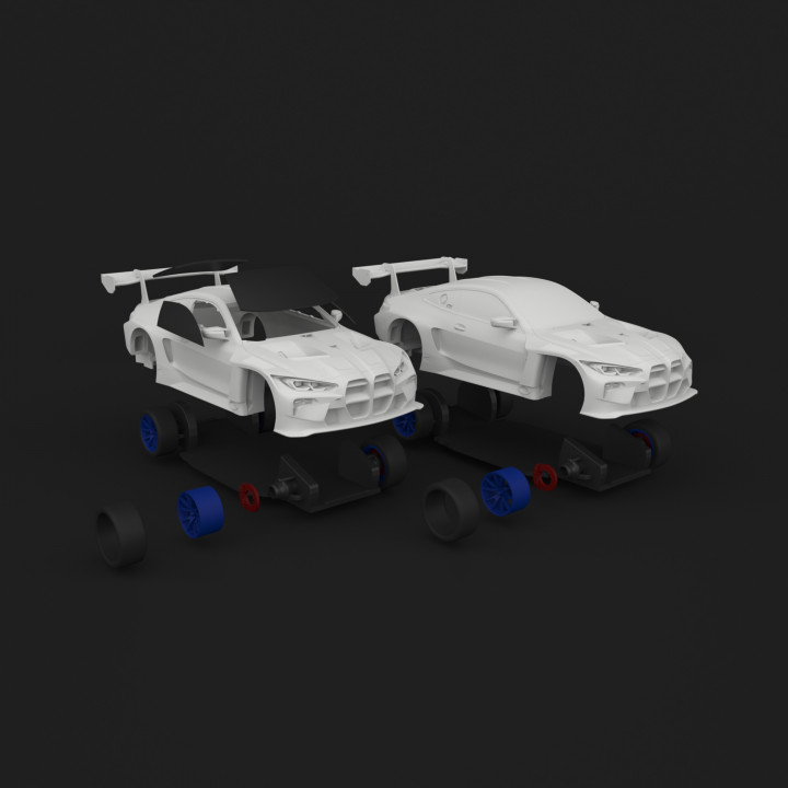 3D Printable Racing Car M4 GT3 2021 Motorsport 3D printable model by ...