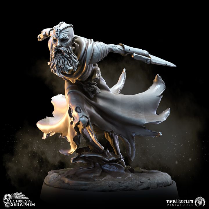 3D Printable Voidtouched Fanatics x 3 by Bestiarum Miniatures