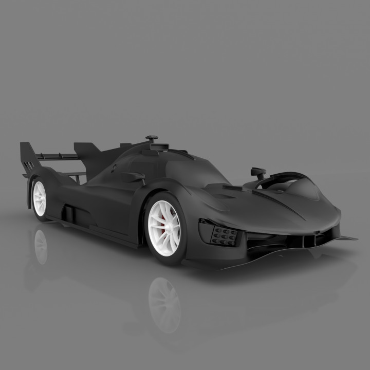 3D Printable Racing Le Mans Hypercar 499P Ready to Print by demis sarda