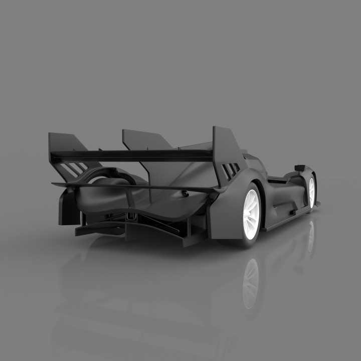 3D Printable Racing Le Mans Hypercar 499P Ready to Print by demis sarda