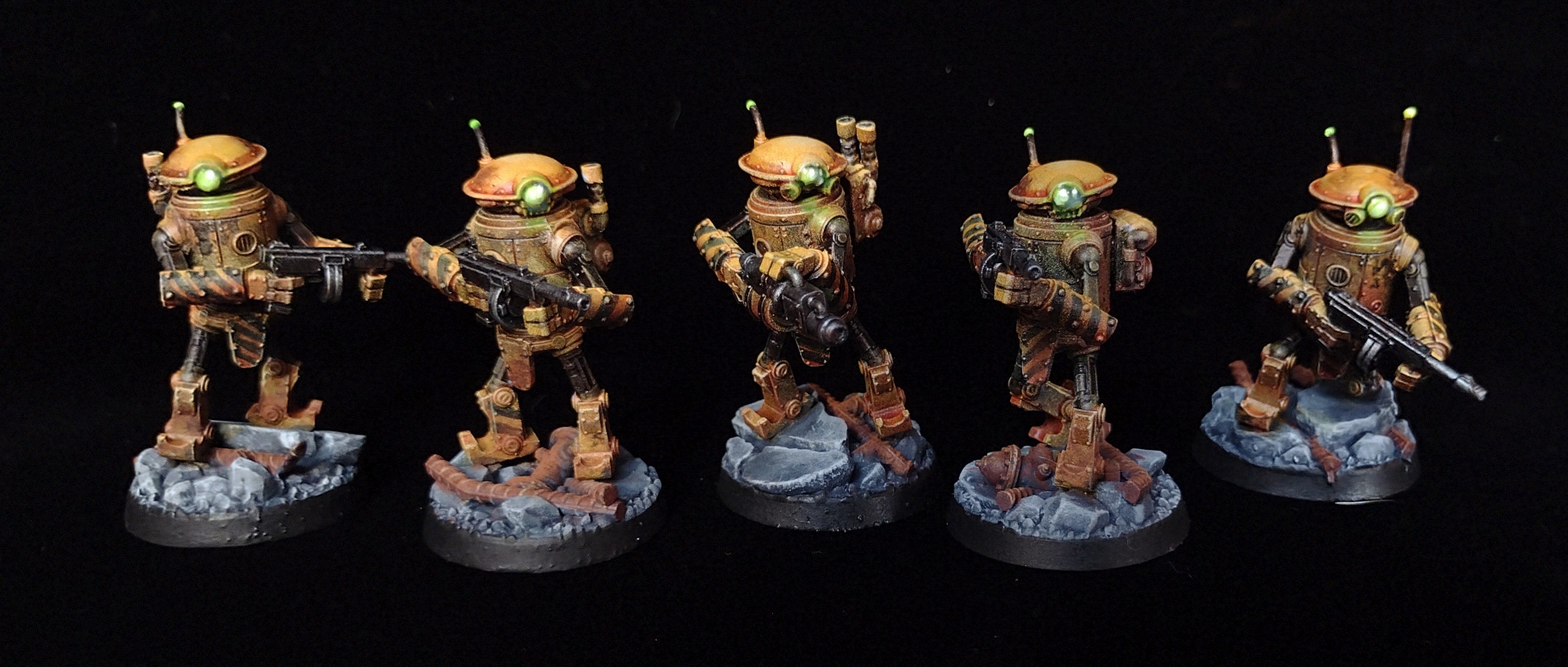 3D Printable Diesel Powered Automata - Infantry Kit by Scoutsifer Studio