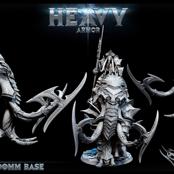 3D Printable Heavy Armor Clan (MiniMonsterMayhem Release) by Mini ...