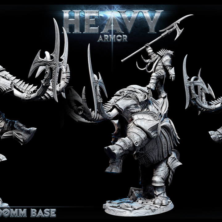 3D Printable Heavy Armor Clan (MiniMonsterMayhem Release) by Mini ...