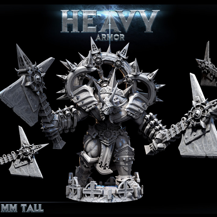 3D Printable Heavy Armor Clan (MiniMonsterMayhem Release) by Mini ...