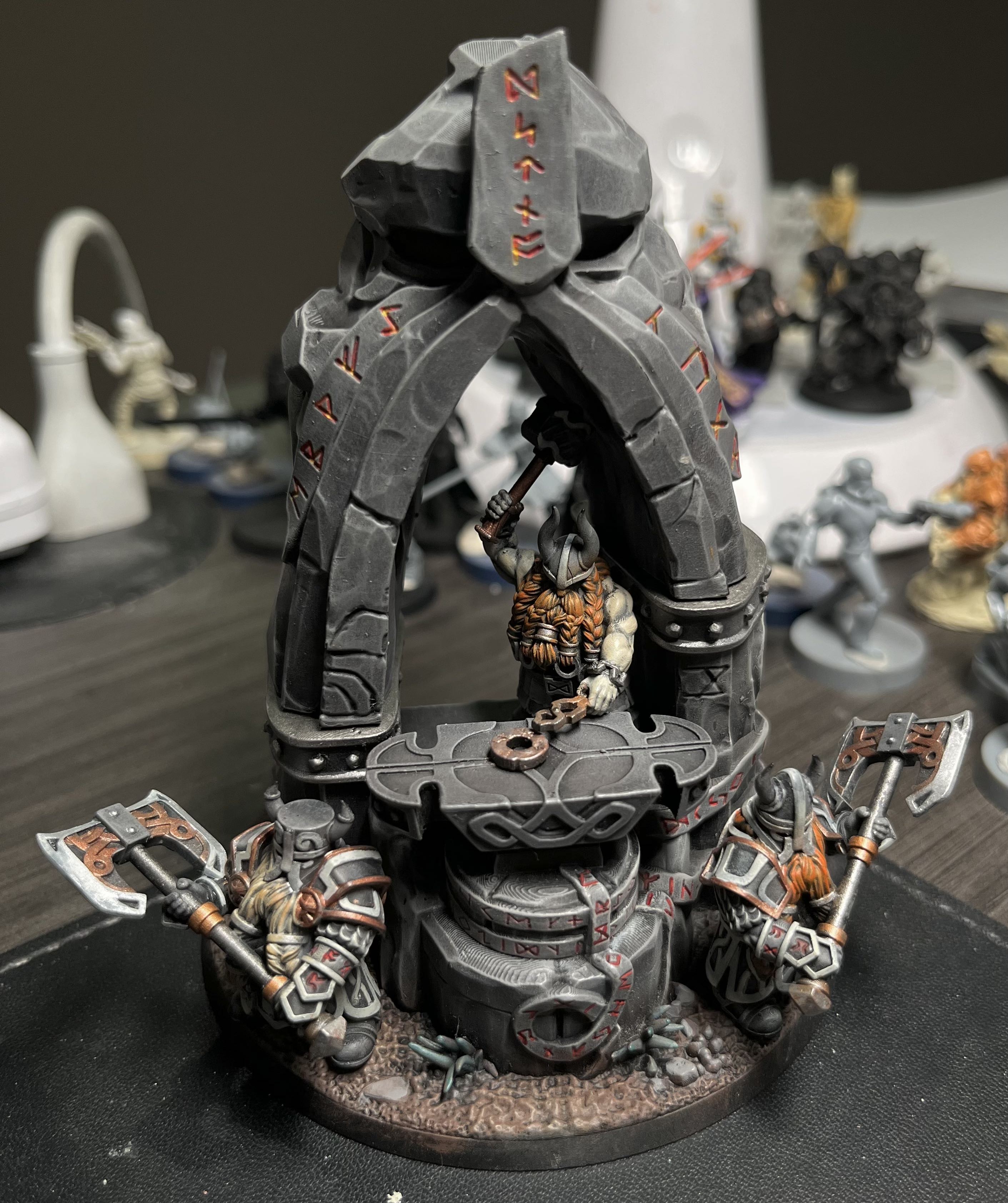 3D Printable Anvil of the forgegod by Ghamak