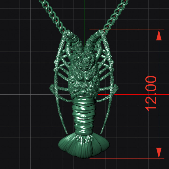 3D Printable Crabfish/Lobster by Tim Wu