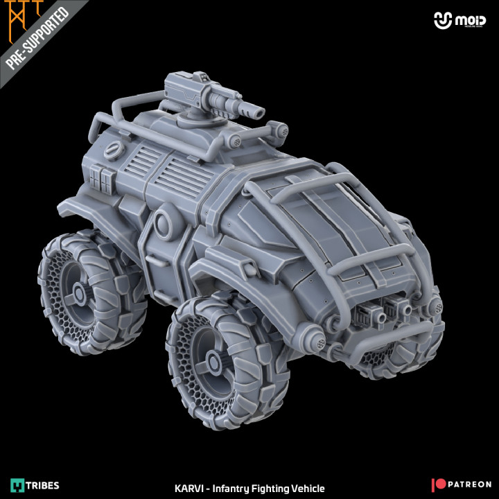 3D Printable Karvi Infantry Fighting Vehicle by Moid