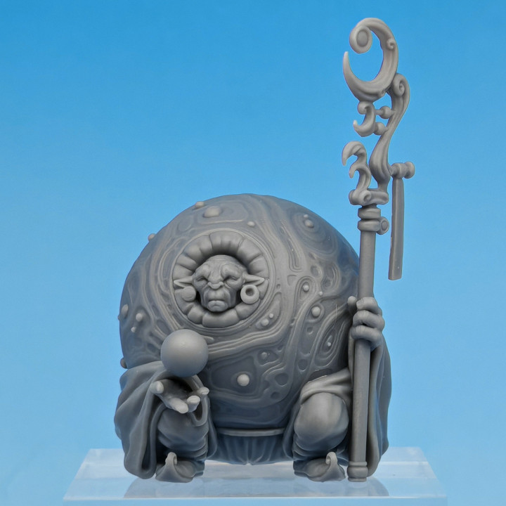 3D Printable Orb Magus - Qamar, Tara'iq Geometer (Pre-supported) by ...