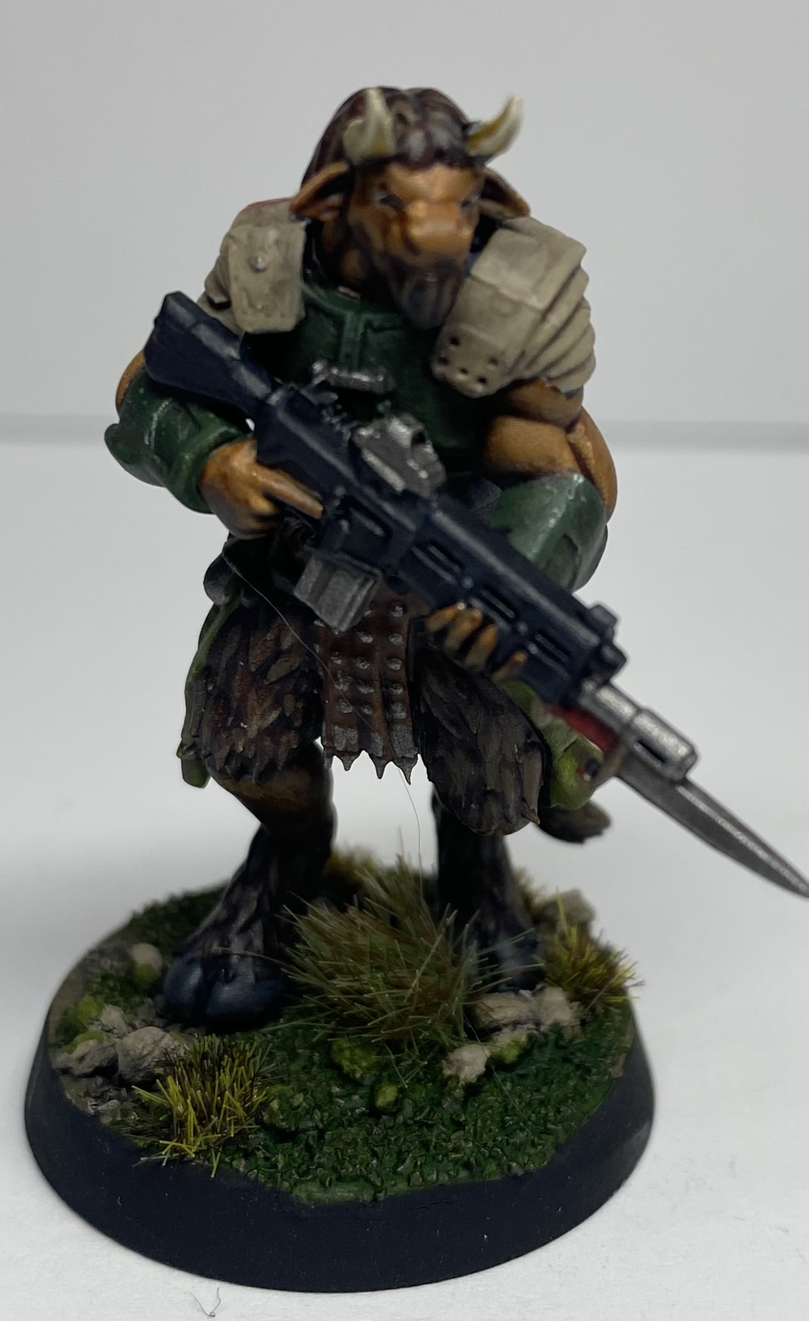 3D Printable Roman Modular Saytr "Full-Horn" Infantry - Presupported by ...