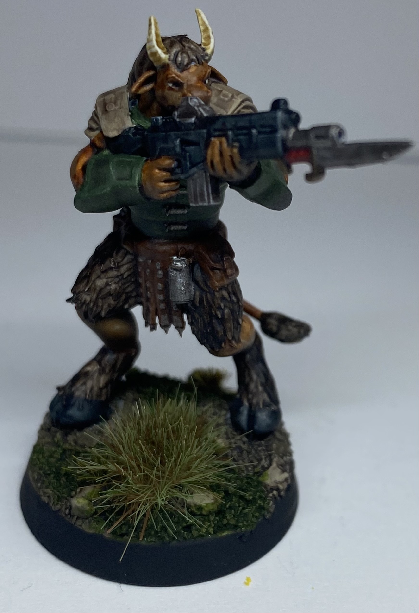 3D Printable Roman Modular Saytr "Full-Horn" Infantry - Presupported by ...