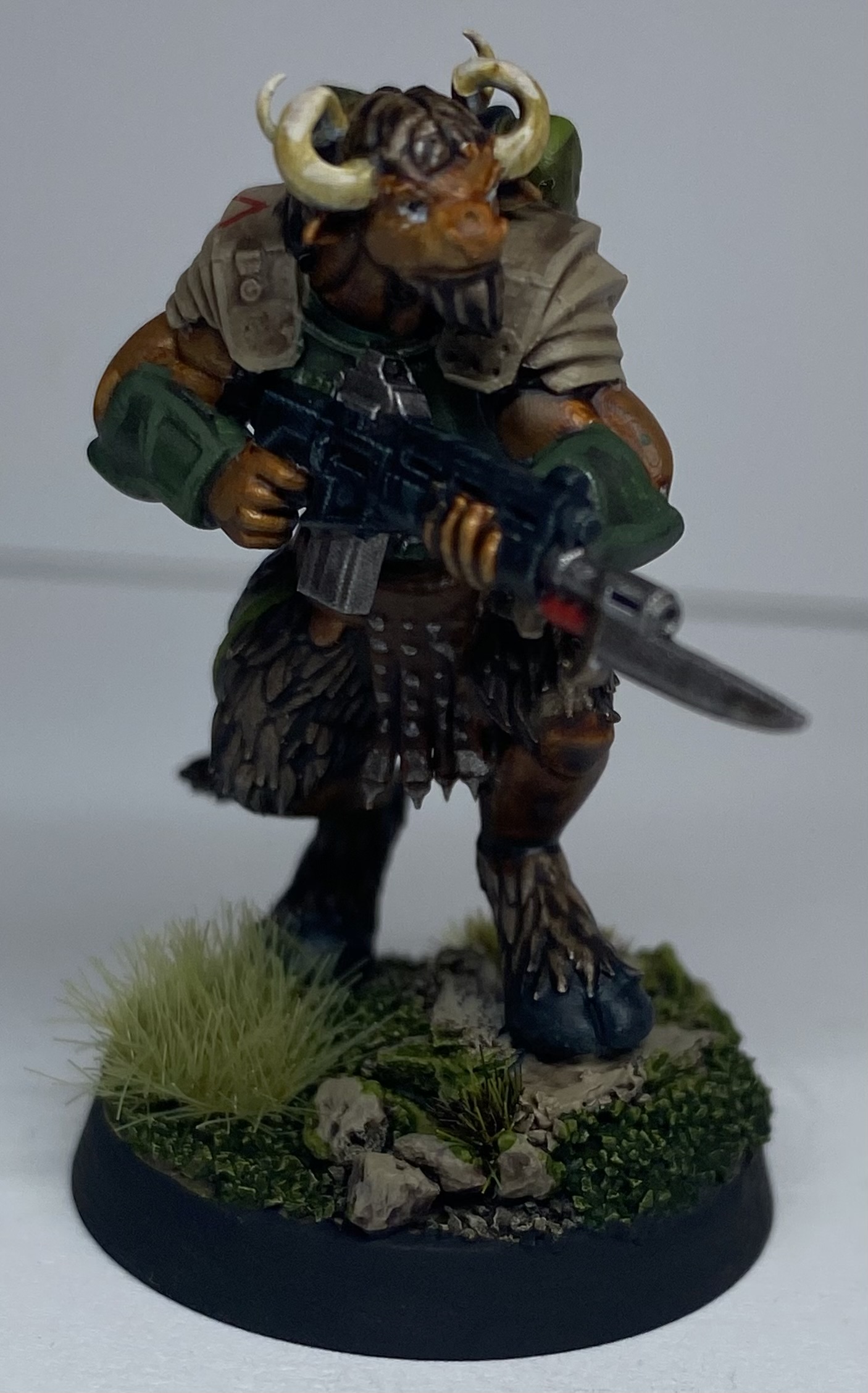 3D Printable Roman Modular Saytr "Full-Horn" Infantry - Presupported by ...