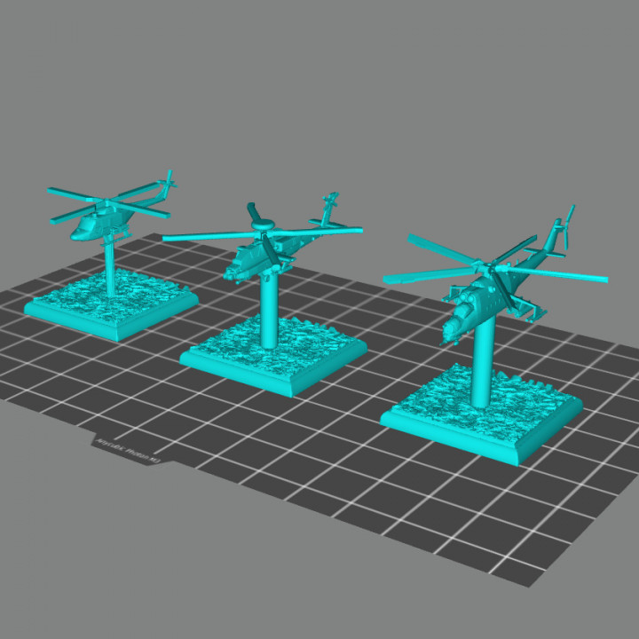 3D Printable 6MM HELI PACK 1 by Carl Woodhall