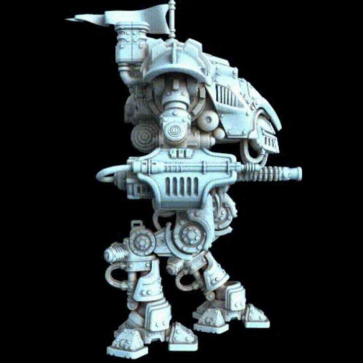 3D Printable ARMOUR GEAR - M CLASS FIGHTING MECH - ADV CORE - Supported ...