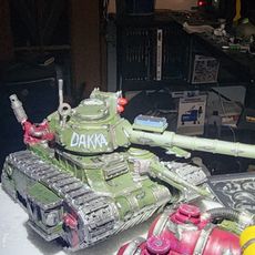 3D Printable MrModulork's Trencha Tank by MrModulork