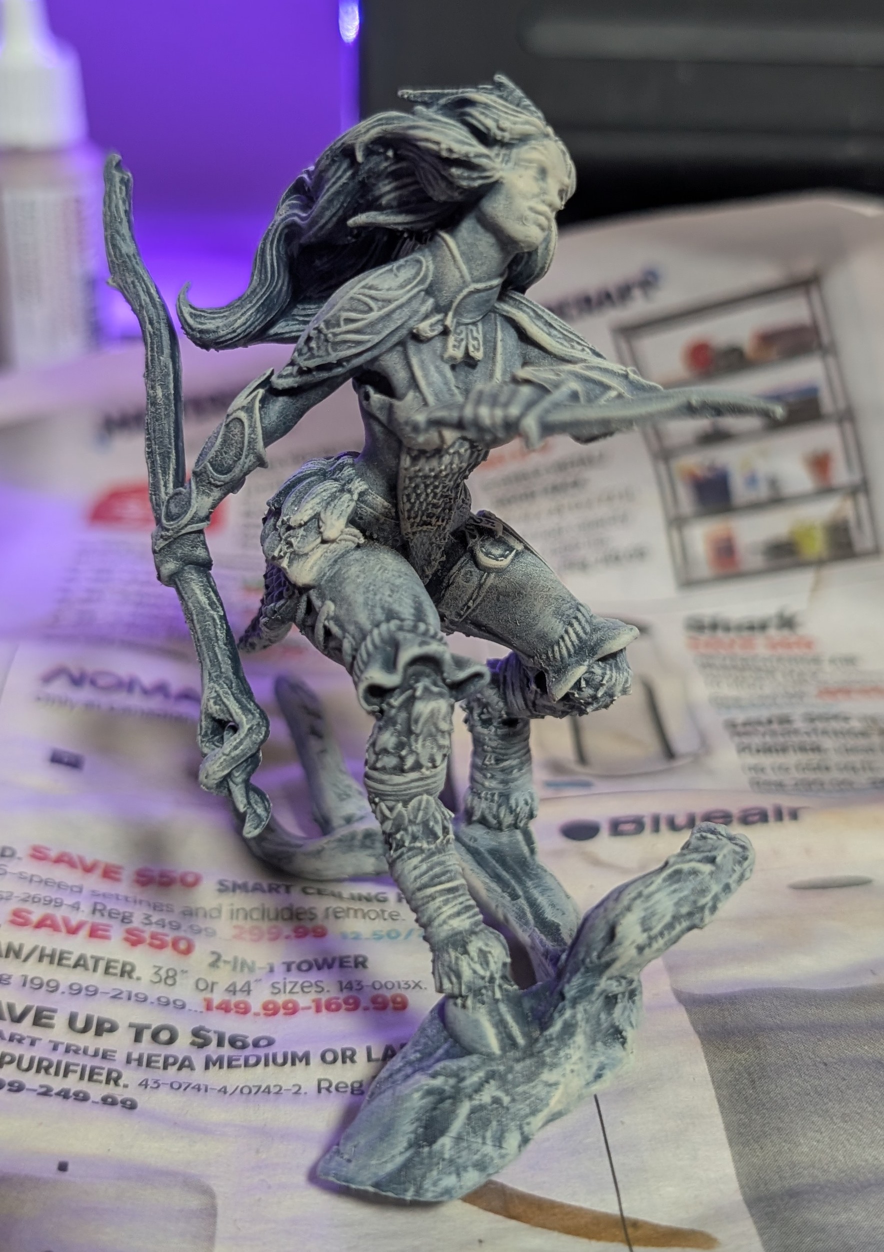 3D Printable Sylvoth Wildseer 75mm Scale by Mammoth Factory