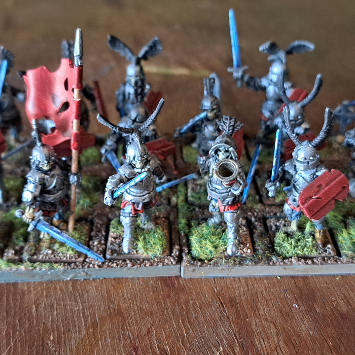 3D Printable Revenant miniatures (32mm, modular) by Juhász Gergely