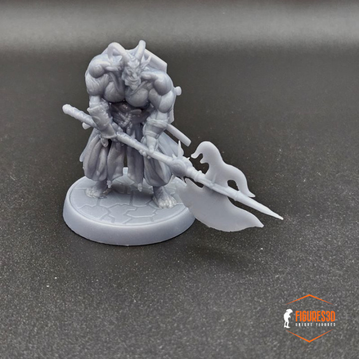 3D Printable devil hafling by Figures3d