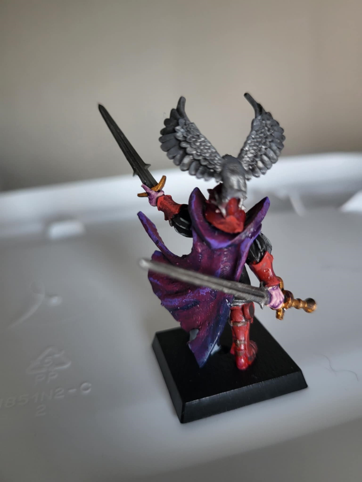 3D Printable Vampire miniature (32mm, modular) by Juhász Gergely