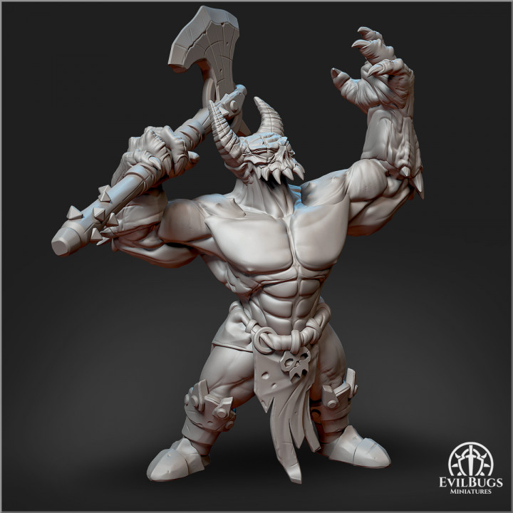 3D Printable Yaxin - Warrior of the Night by EvilBugs