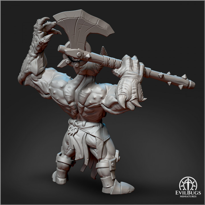 3D Printable Yaxin - Warrior of the Night by EvilBugs