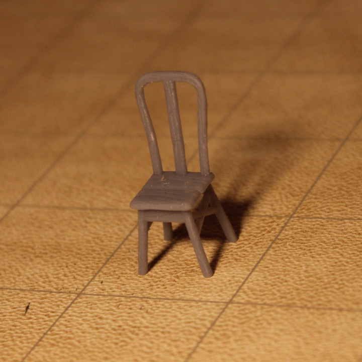 3D Printable Wooden Chair by Auto Generate
