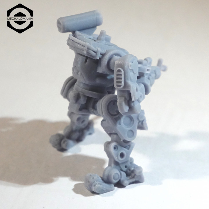 3D Printable Babil BCV: Rifle and Rocket loadout (Mech) by Rattapoom ...