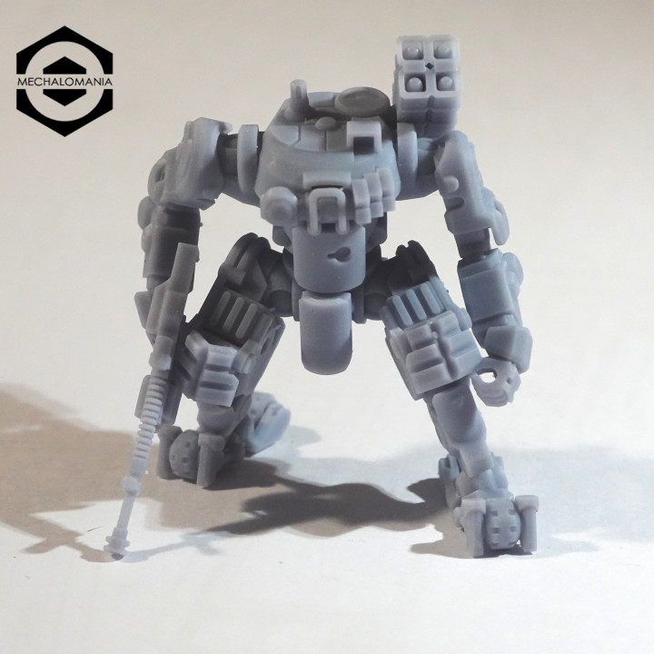 3D Printable Babil BCV: Rifle and Missile loadout (Mech) by Rattapoom ...