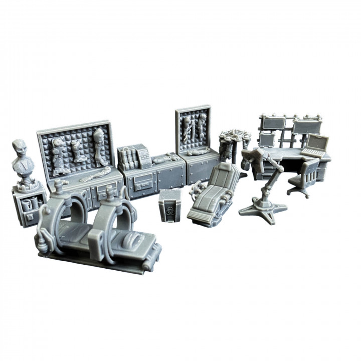 3D Printable Ripper Doc Shop by Tiny Furniture