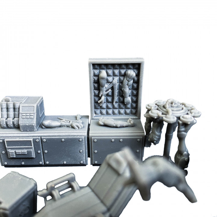 3D Printable Ripper Doc Shop by Tiny Furniture