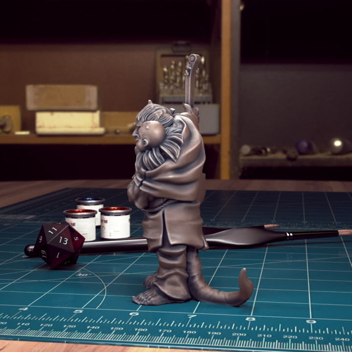 3D Printable Curse of Strahd - Colvin Belview [Pre-Supported] by TytanTroll Miniatures