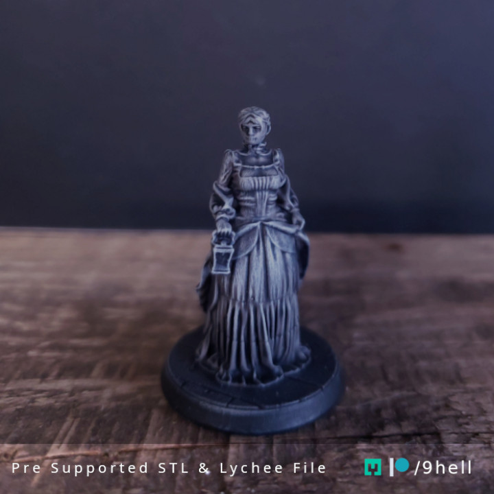 3D Printable Human Female Inn Keeper by 9hell